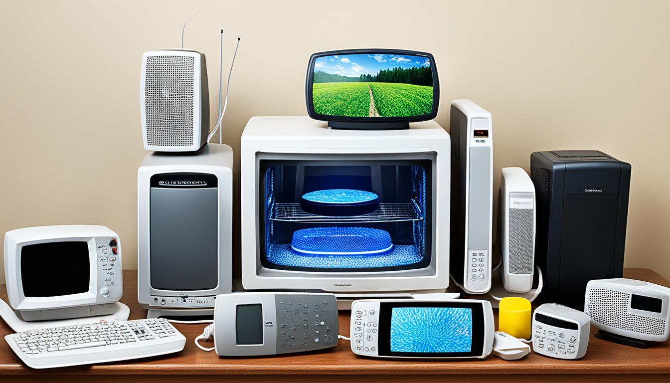 One article could list appliances that are typically high in EMF emissions.